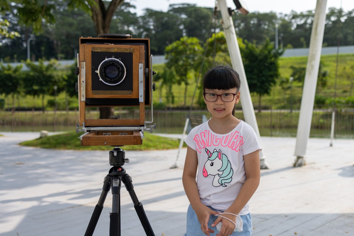 An experience with the antique 1910 Burke & James 8×10 large format ...